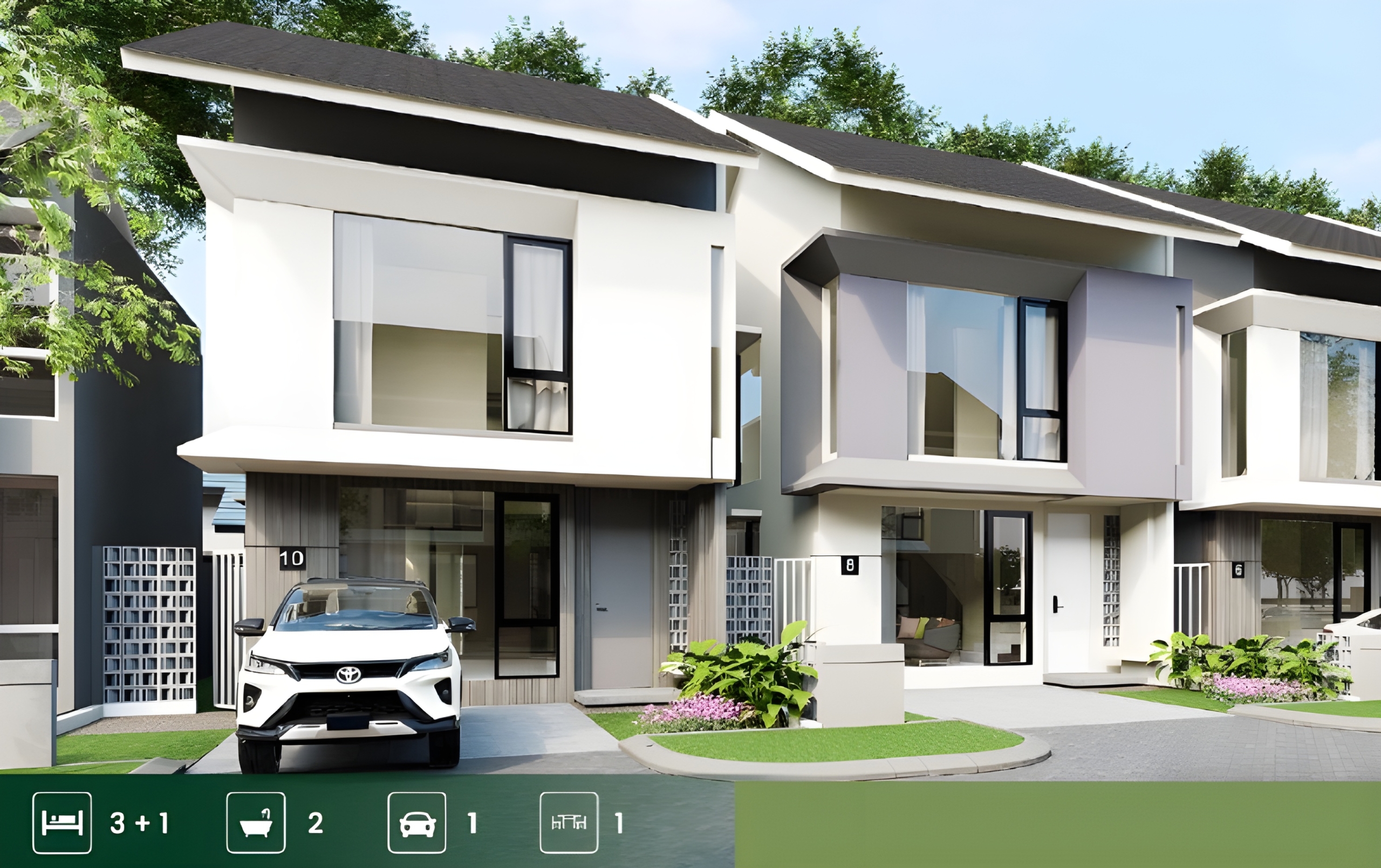 Perumahan Bukit Baruga Makassar | Tipe Padma LB 120 LT 120 ...